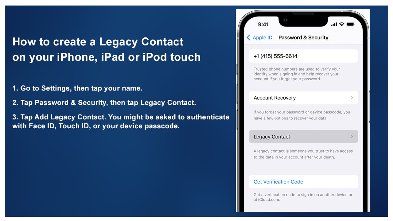 How to Add an Apple Legacy Contact on your iPhone or iPad - iCity ...